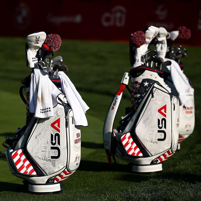 U.S. team golf bags at the Ryder Cup were designed with input from ...