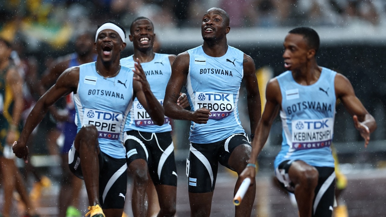 Botswana declares public holiday to celebrate men's 4x400m win at World ...