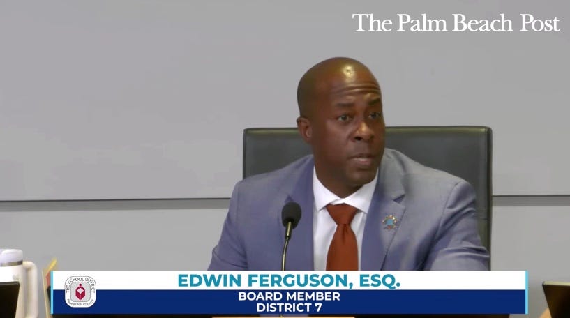 No justifying threats against Palm Beach County Schools' Edwin Ferguson ...