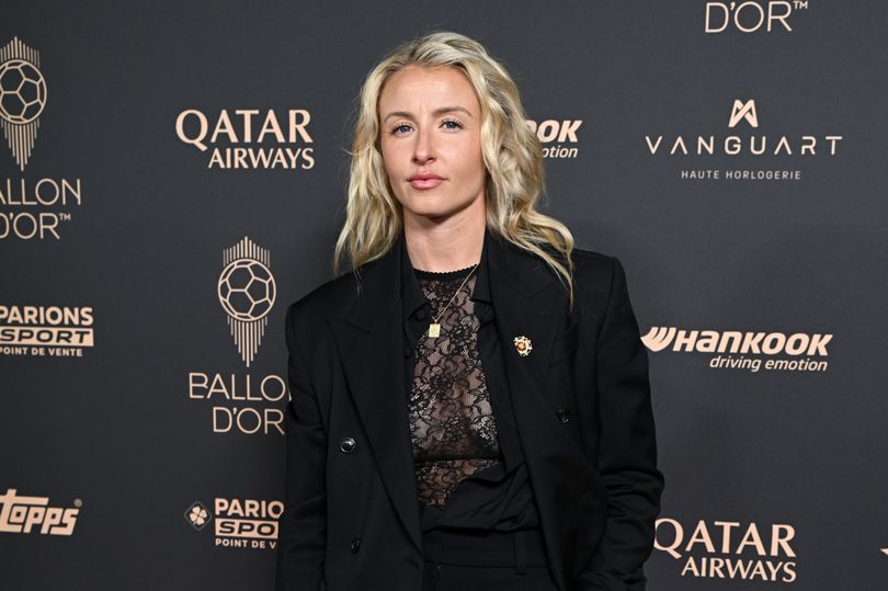 England icon Leah Williamson stuns fans with see-through top on Ballon ...