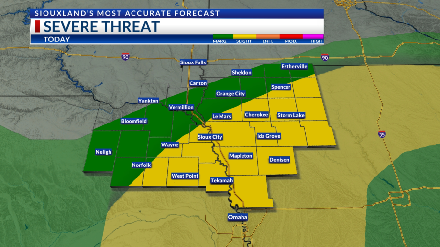 September 22nd PM: Severe weather possible on the first day of fall