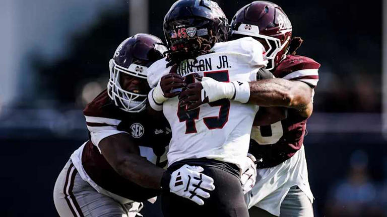 Mississippi State unveils depth chart for SEC opener against No. 15 ...