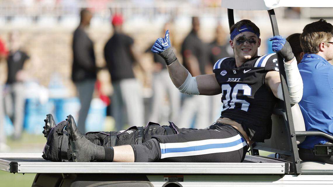 One of Duke's best linebackers will miss the rest of the season with ...