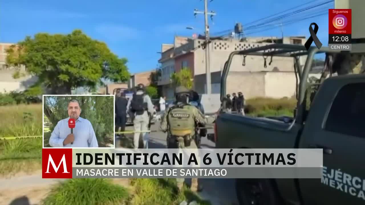 Matanza en Valle de Santiago; comando asesina a 7 personas afuera de tienda
