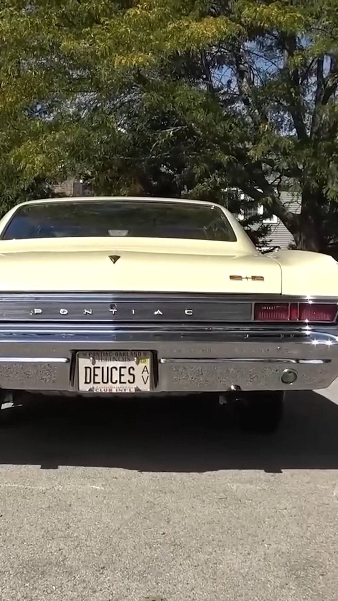 1965 Pontiac With Tri-Power Engine