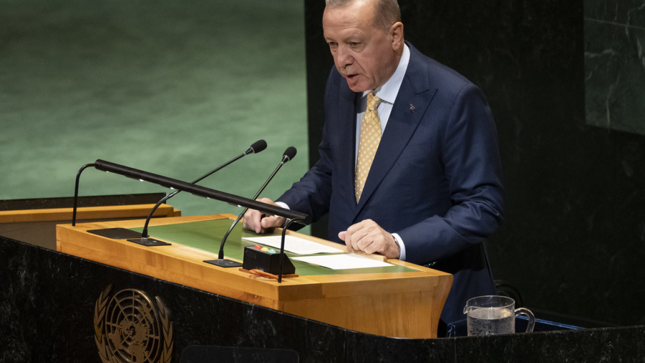 Ερντογάν στη Γενική Συνέλευση του ΟΗΕ: Η κυβέρνηση Νετανιάχου θέλει να ...