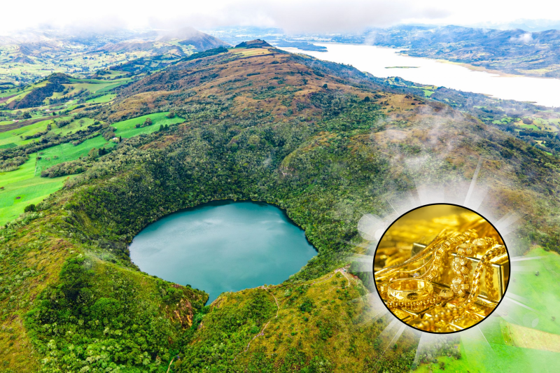 Fiebre del oro en América Latina: descubren una laguna llena de oro que ...