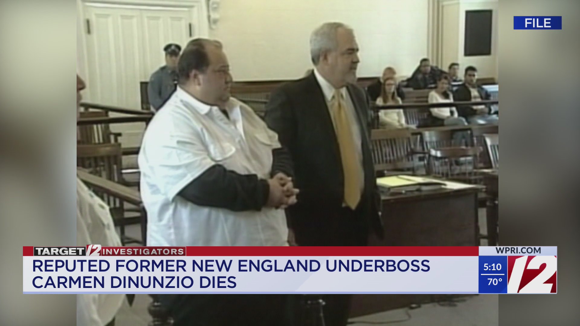 Carmen ‘The Cheeseman’ DiNunzio, reputed mob boss, dead at 68