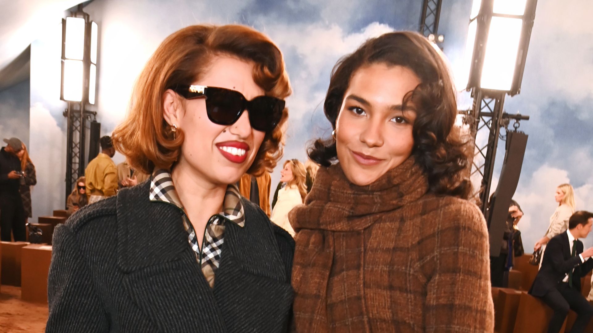 The best dressed stars at the Burberry SS26 show