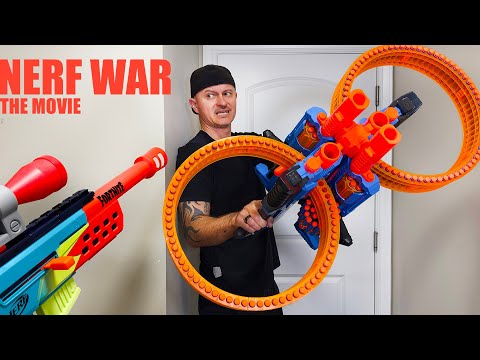 NERF WAR: Kid vs Dad Showdown | THE MOVIE