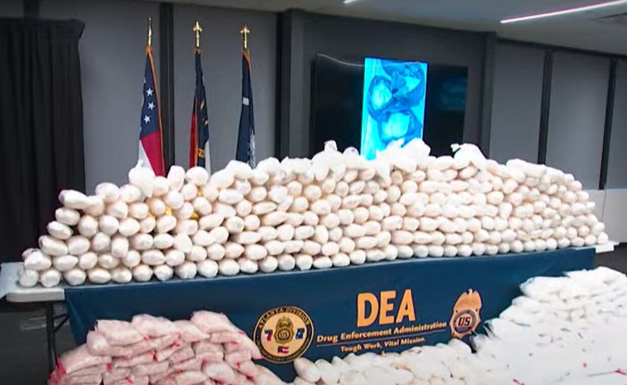 DEA: More than 1,000 pounds of meth seized in DeKalb County, believed ...