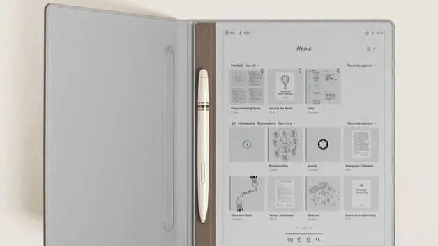 Montblanc's New Digital Notepad Takes on Kindle Scribe, ReMarkable Tablets