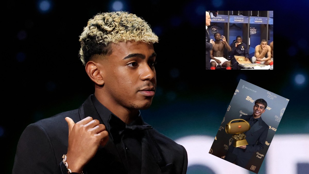 Memes tunden a Lamine Yamal tras victoria de Dembele en el Balón de Oro