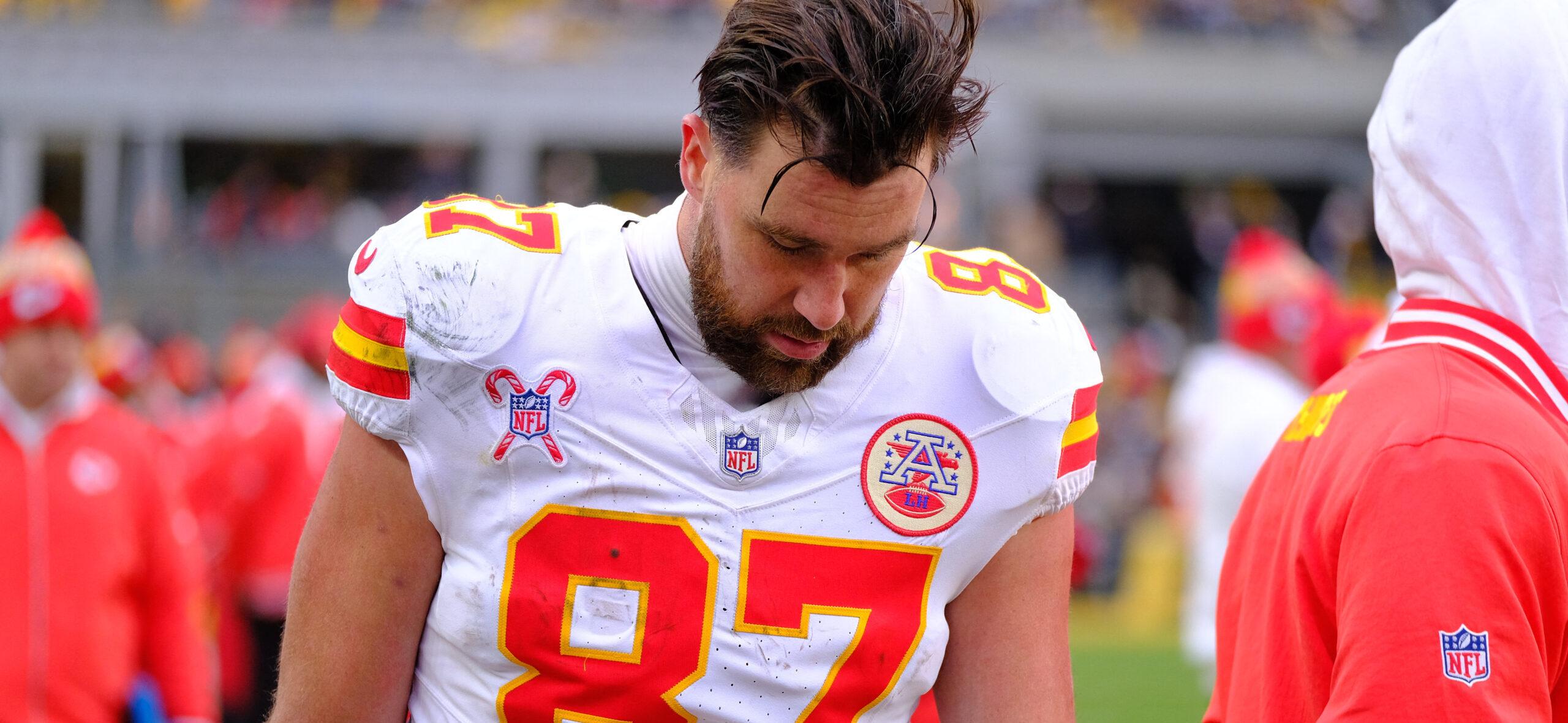 Travis Kelce trolled over emotional reaction to costly drop, with ...