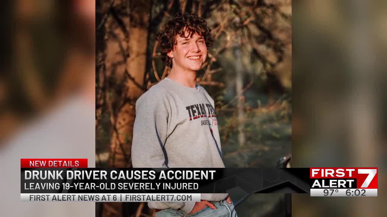 TTU student continues his recovery after a serious fiery crash