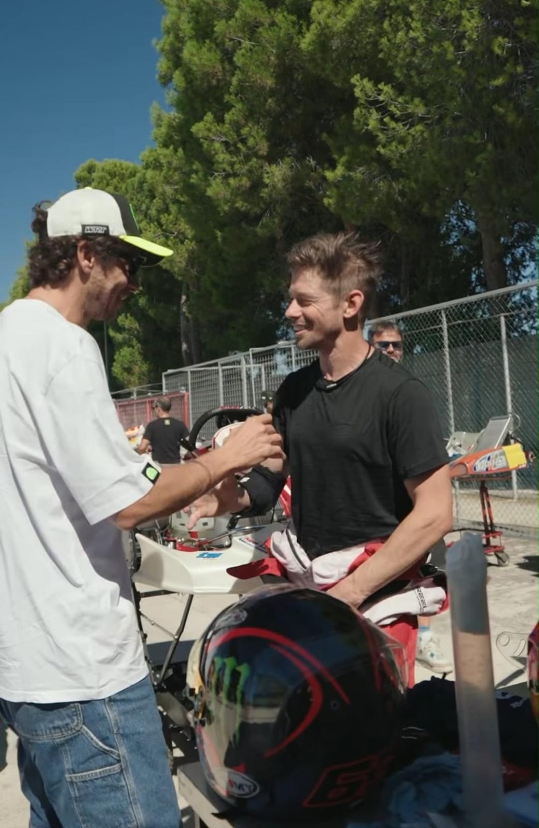 Video: Rossi dan Stoner Main Gokart bersama Bagnaia