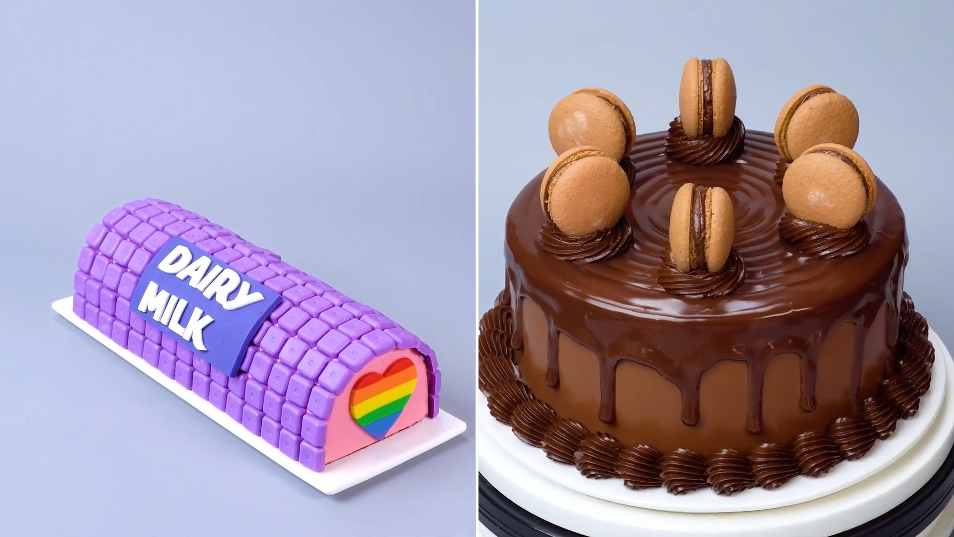 Chocolate Macaron Cakes – Dessert Videos