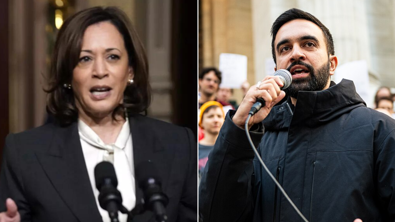 NYC mayoral race: Kamala Harris backs Zohran Mamdani, highest-profile ...