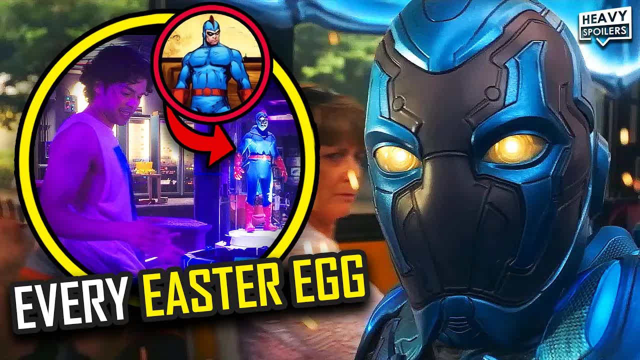 Blue Beetle trailer breakdown | Easter eggs, hidden details, reaction ...