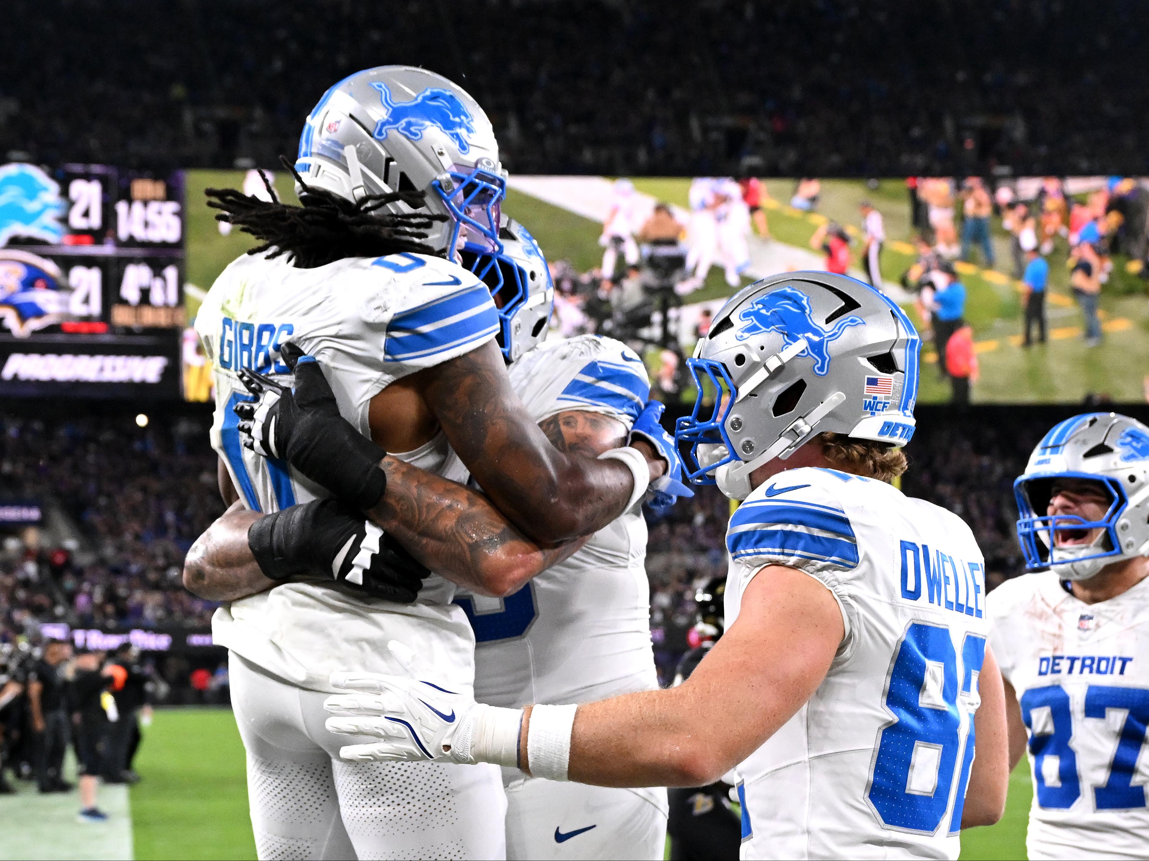 Les Lions malmènent Lamar Jackson et les Ravens