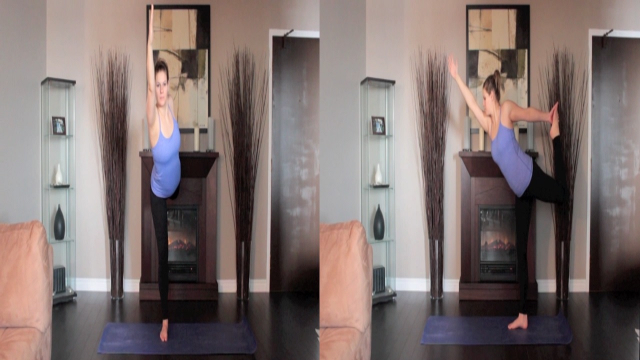 Yoga Asanas Series Episode 56 - Balancing Poses (Dancer's Pose)