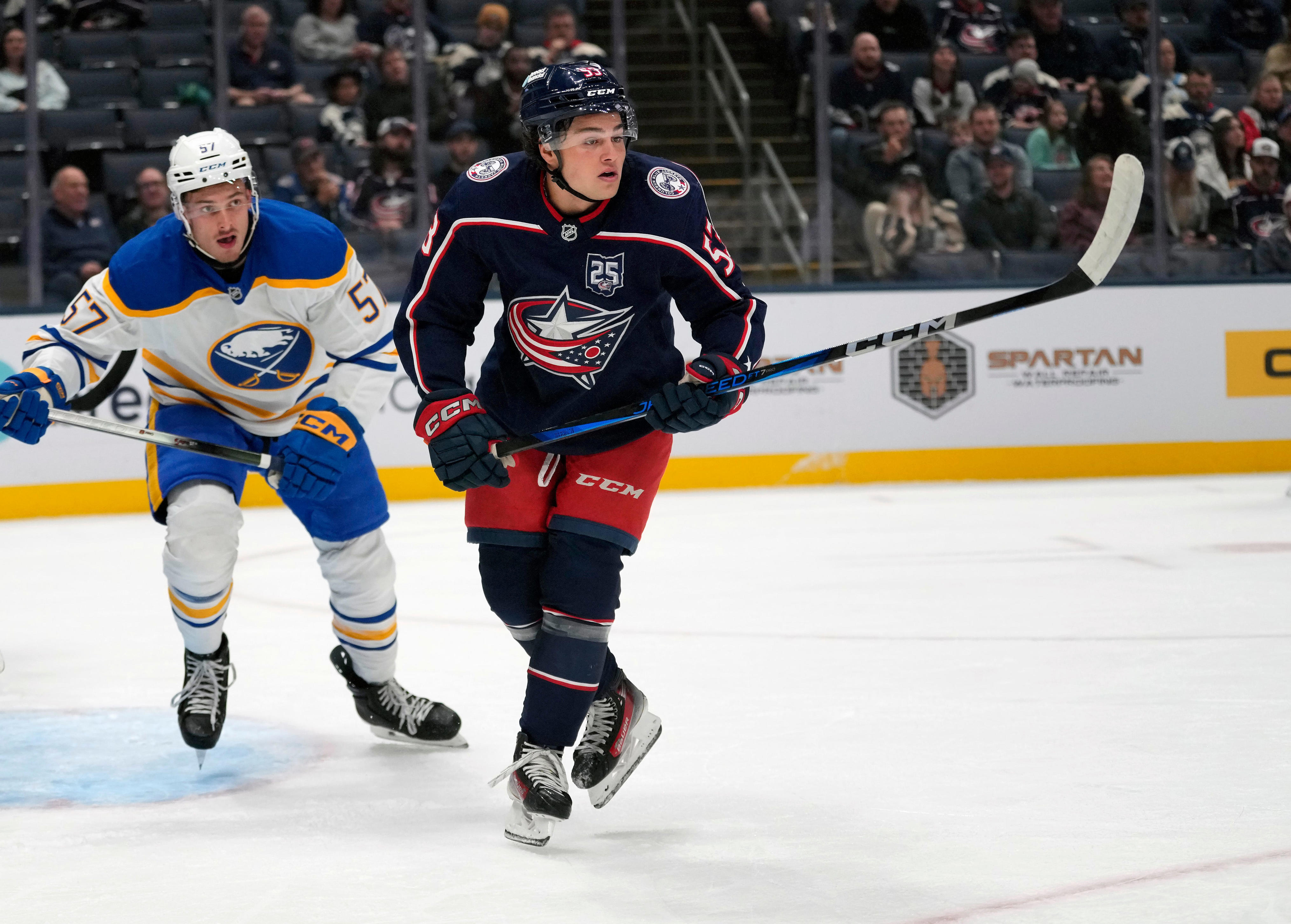 Smith, Pinelli top Blue Jackets skate report, Werenski to play