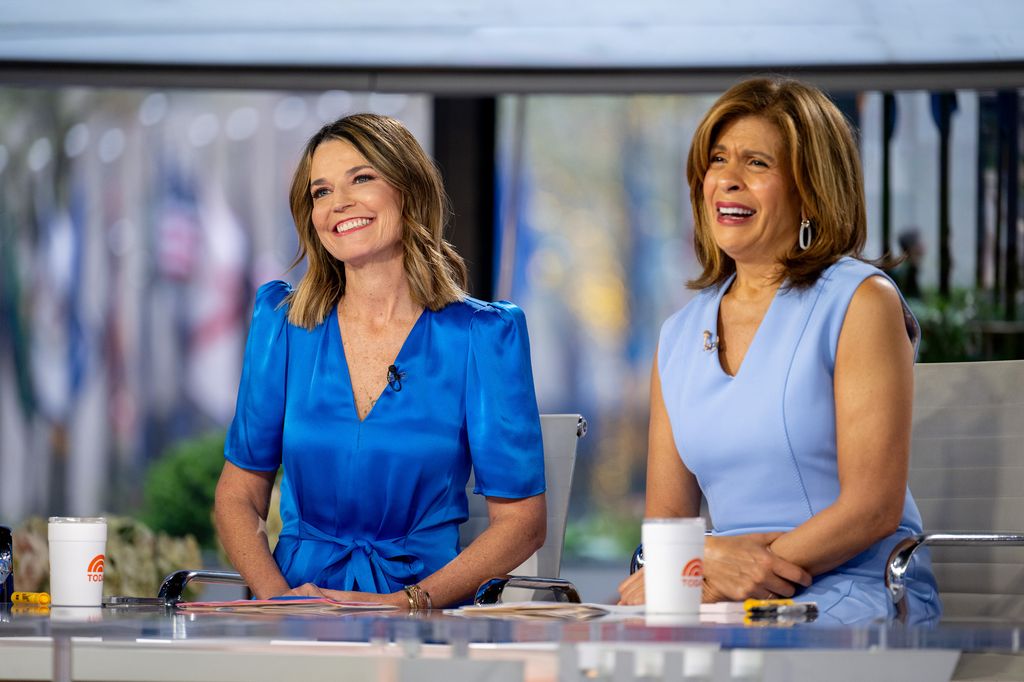 Savannah Guthrie can't contain her excitement over Hoda Kotb's ...