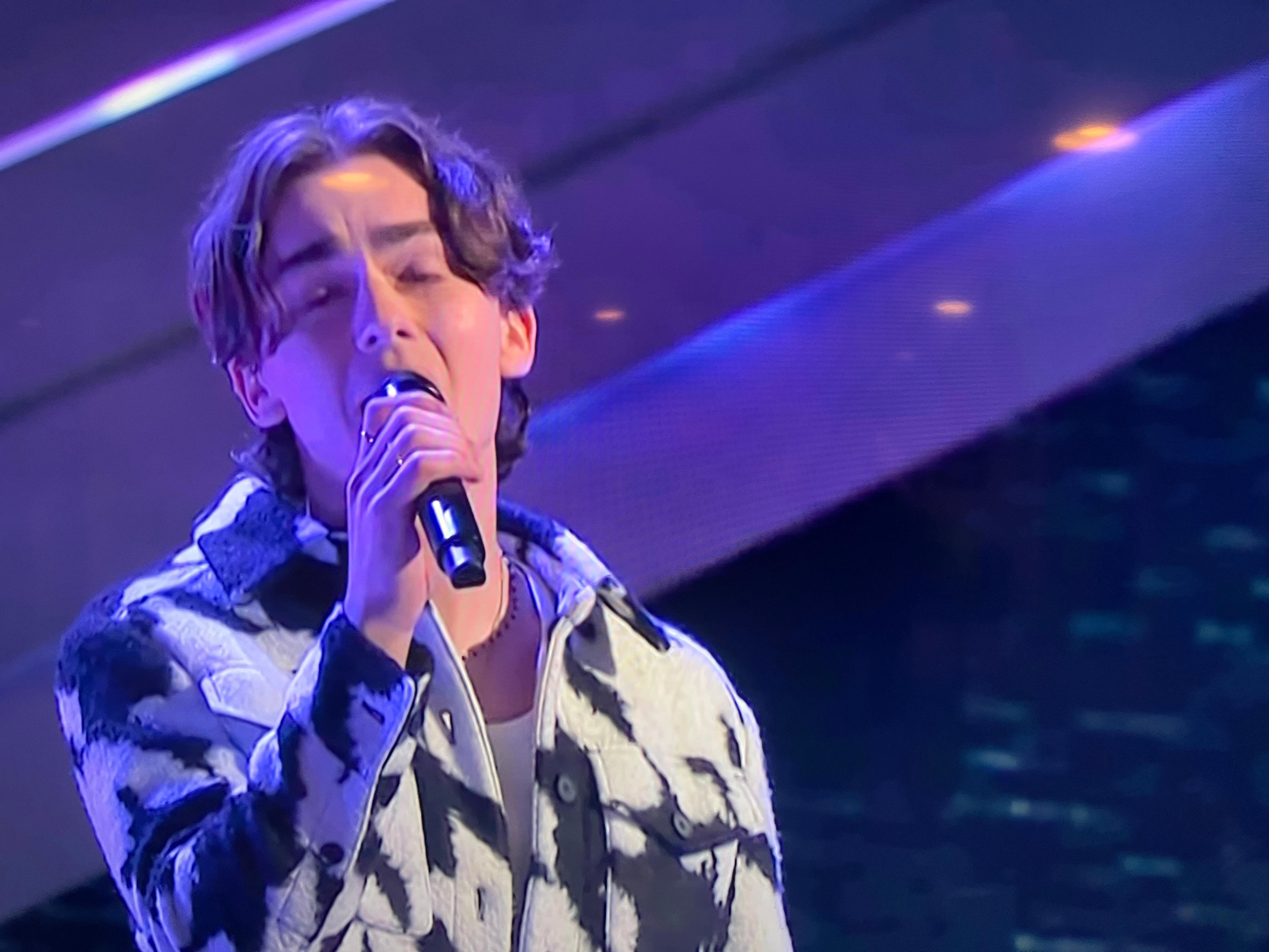 Did Battle Creek's Jack Austin get a chair turn on 'The Voice' on Monday?