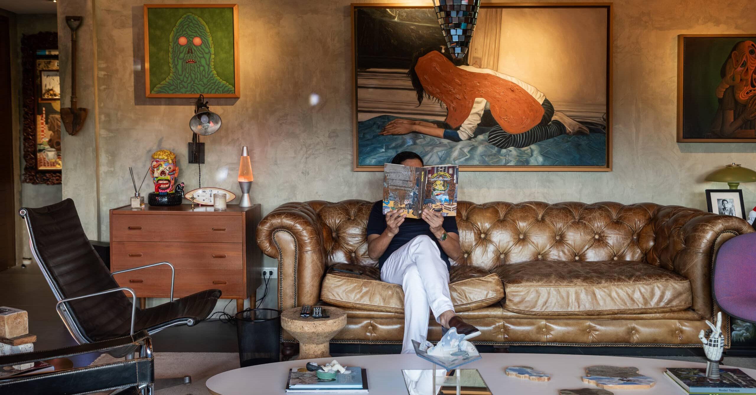 Jose Moreno’s art collection in full circle