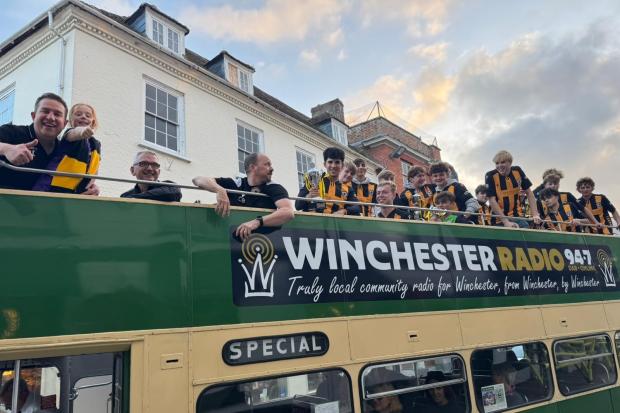 Bus tour for cup-winning youth football team marks end for players
