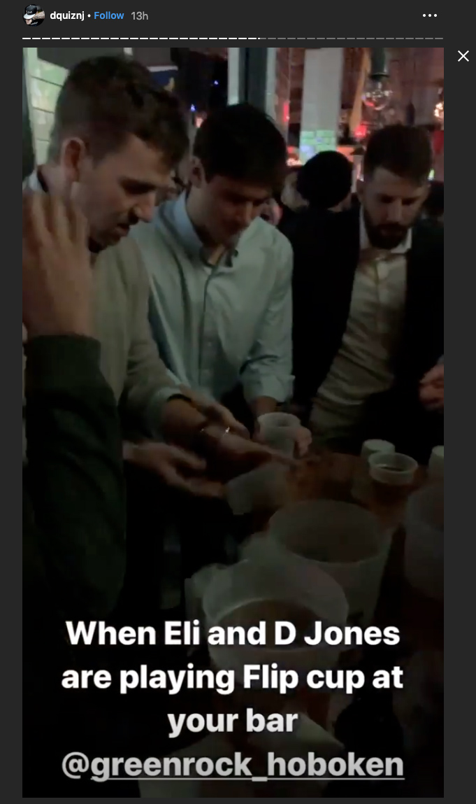 Daniel Jones cheekily calls out ‘cheater’ Eli Manning over viral 2019 ...