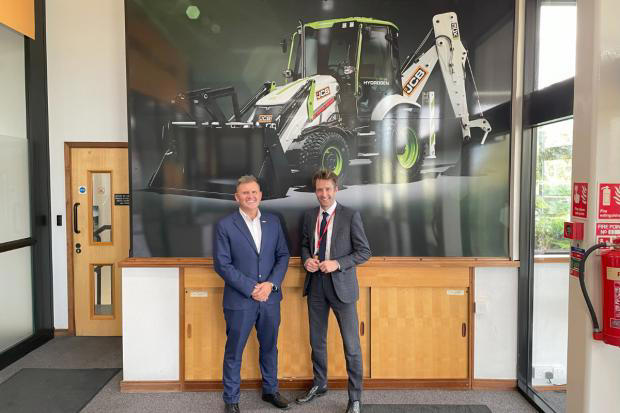 JCB creating new jobs at site on Wrexham Industrial Estate