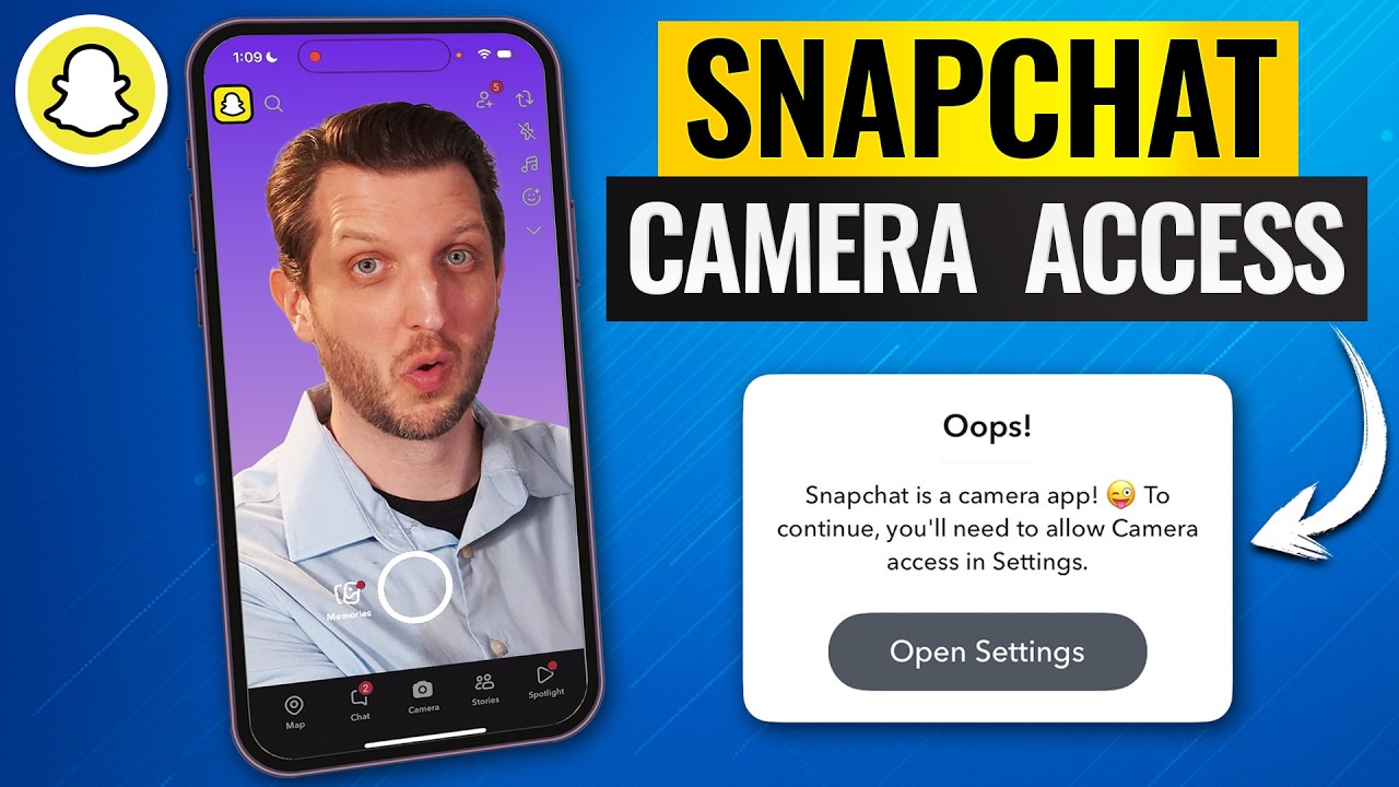 How To Allow Camera Access In Snapchat