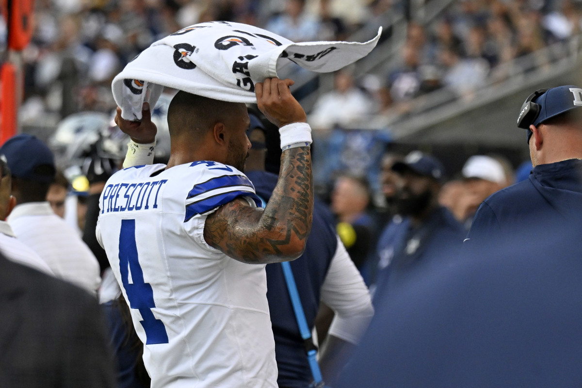Dak Prescott Doesn't Hold Back on Being Pulled During Cowboys-Bears