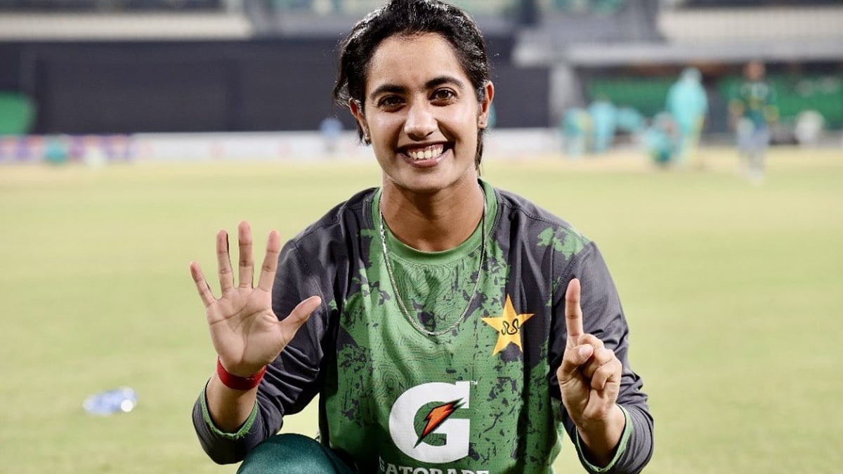 Did Pakistan Women's Cricketer Nashra Sandhu Taka Jibe At India With 6 ...
