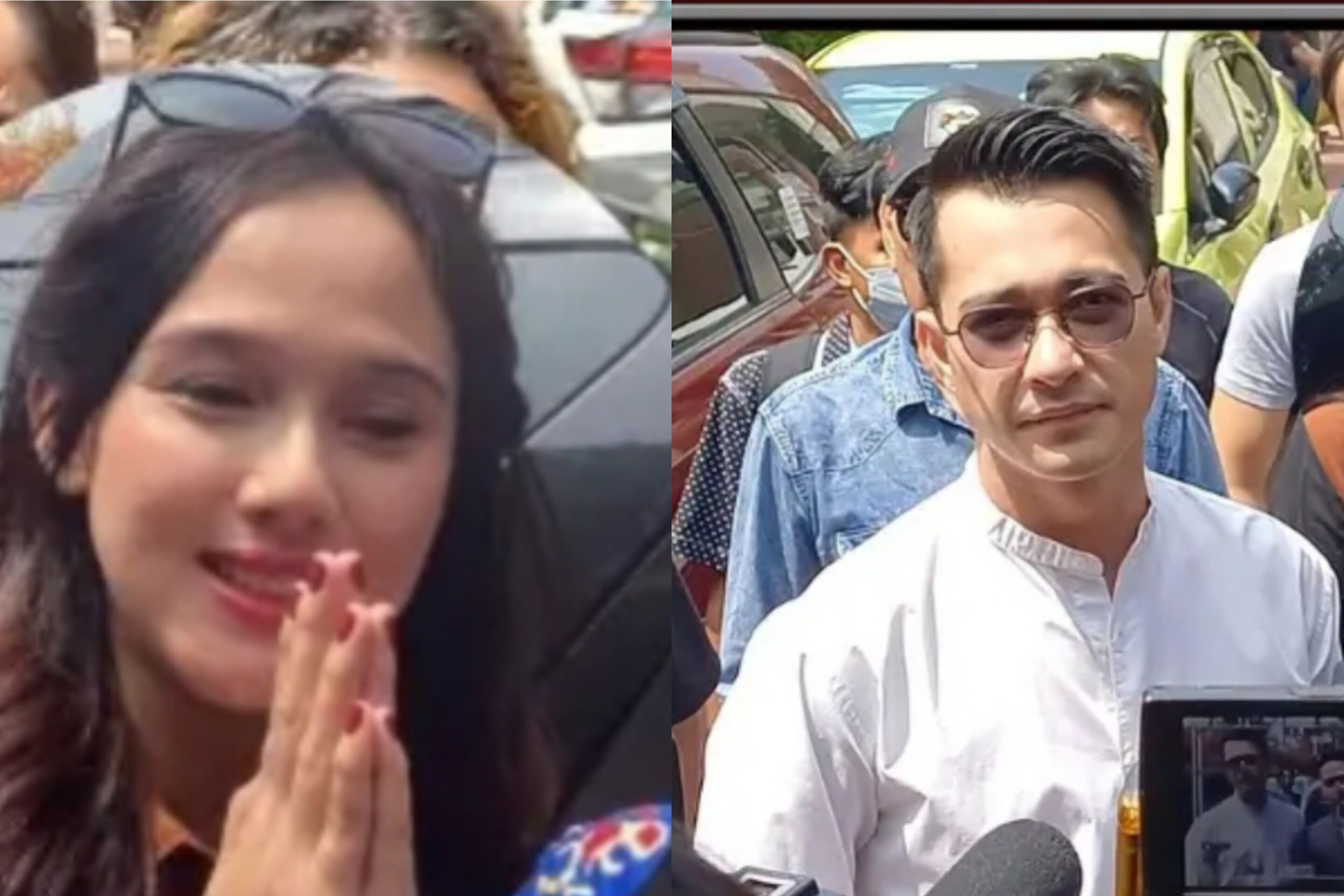 Reaksi Meiza Aulia Saat Eza Gionino Nangis Minta Rujuk di Sidang Cerai