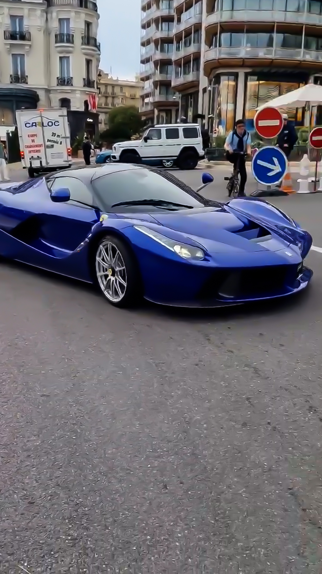 Supercars in actie op de straten van Monaco