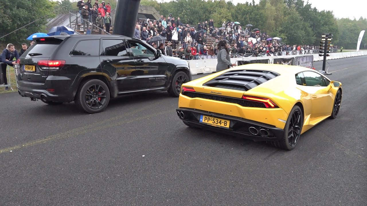 Huracan LP610-4 vs Jeep SRT