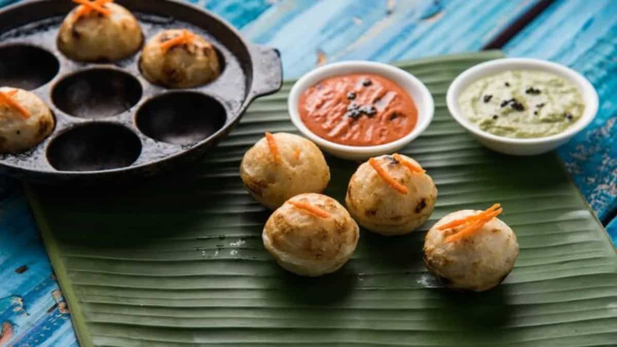 South Indian Kuzhi Paniyaram Meets the OTG