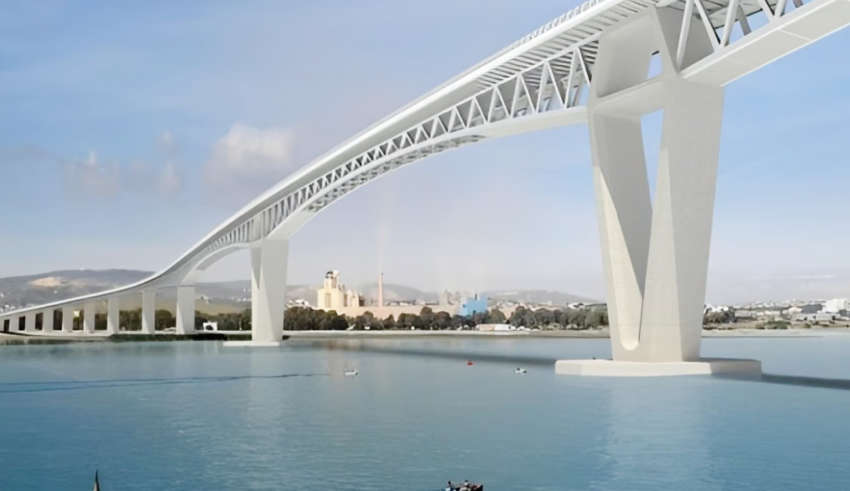 Bizerte : le premier pont du genre en Afrique sera achevé en 2027