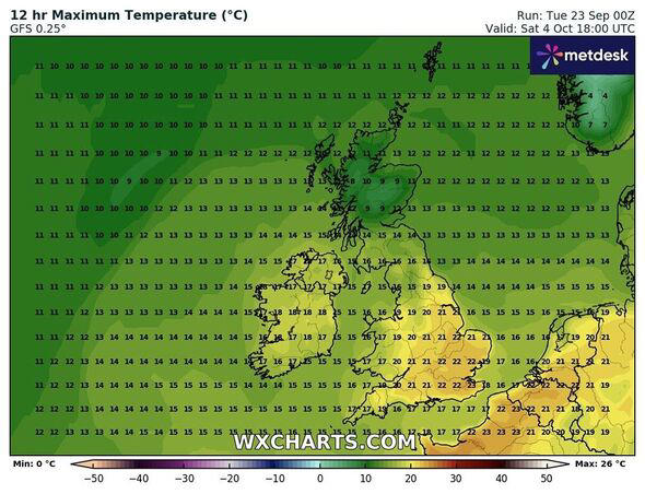 UK hot weather maps show exact dates England basks in 5-day 'mini ...