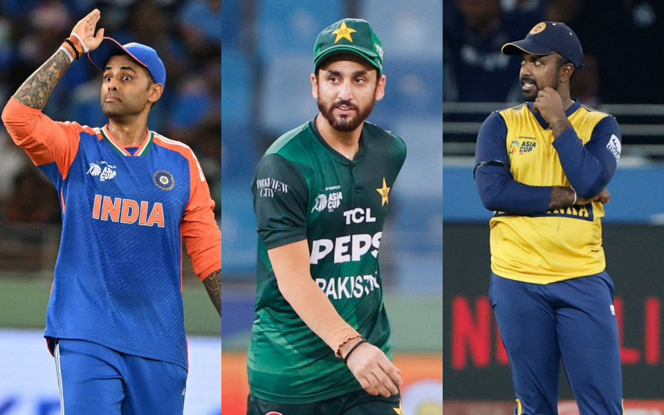 Asia Cup 2025: Comparing captains of India, Pakistan & Sri Lanka