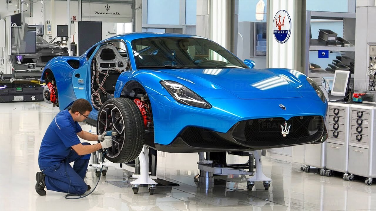 Inside Maserati Modern Italian Factory Building Super Rare Supercars by ...