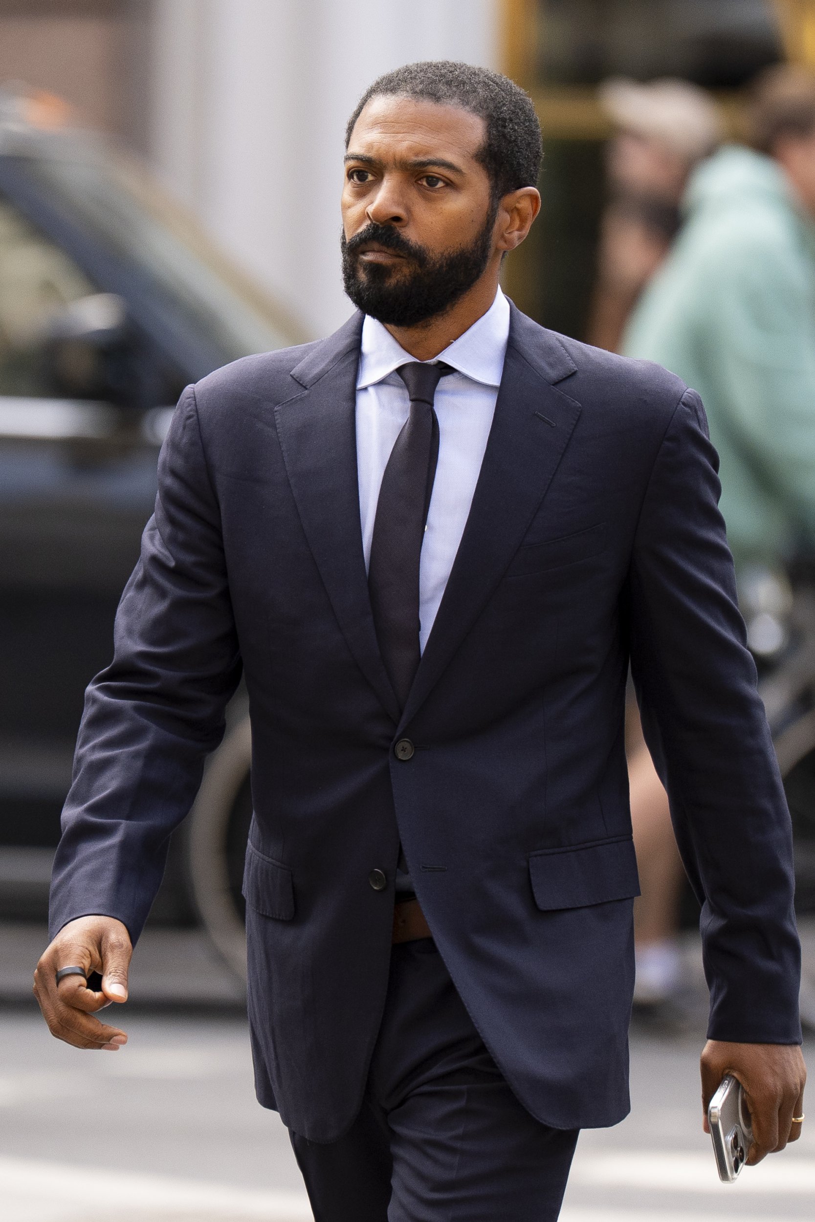 Noel Clarke spotted for first time since police arrest