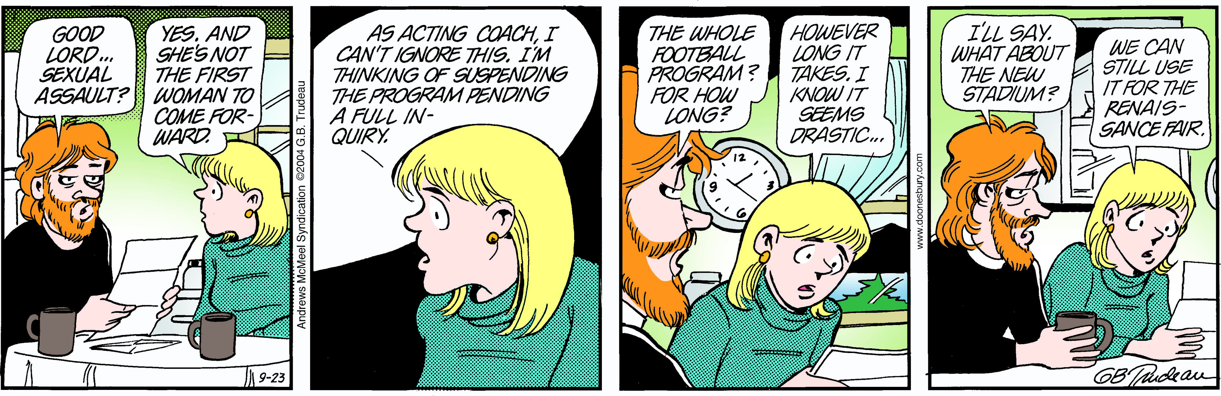 Doonesbury by Garry Trudeau