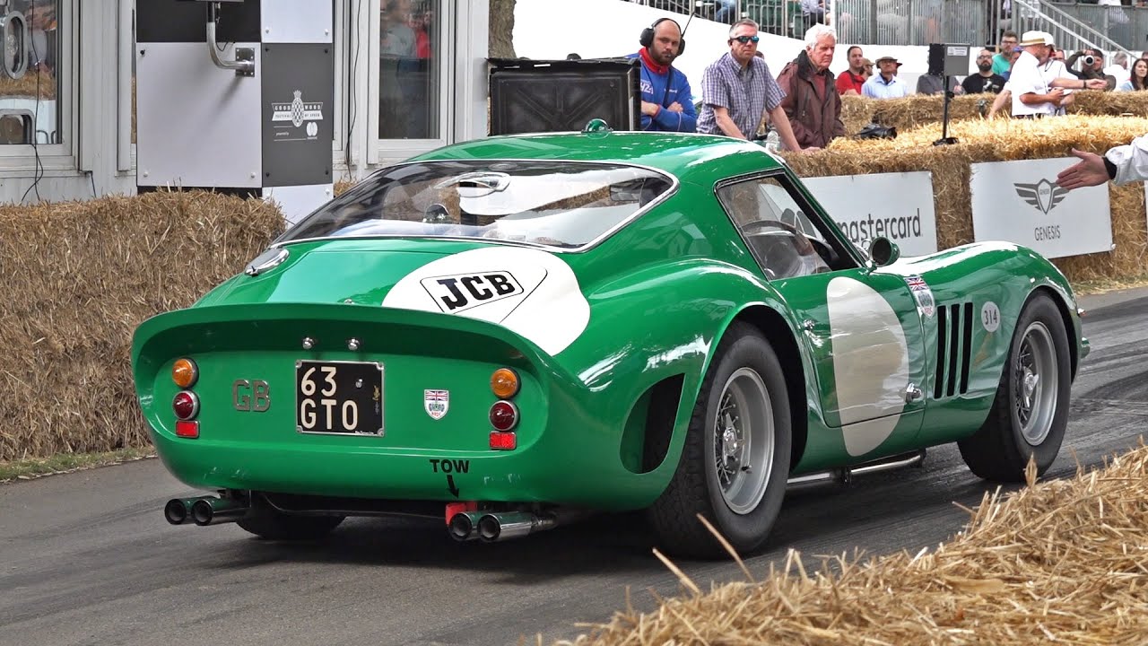 Ferrari 250 GTO in azione al Goodwood Festival of Speed