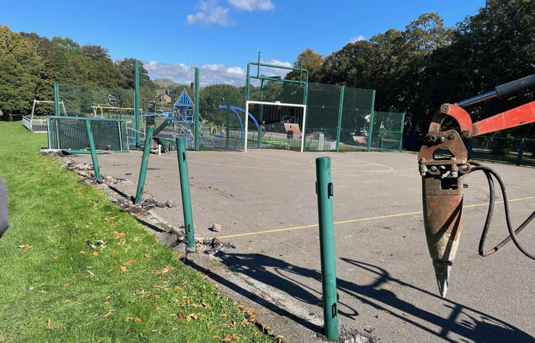 Families gather at Chapel multi use games area to protest against ...