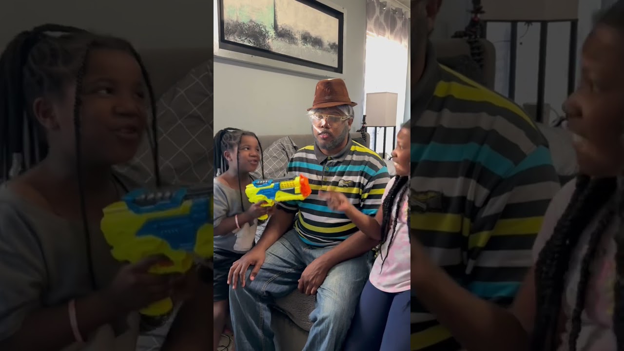 Nerf Gun Tooth Pull on Grandpa Leads to Chaos