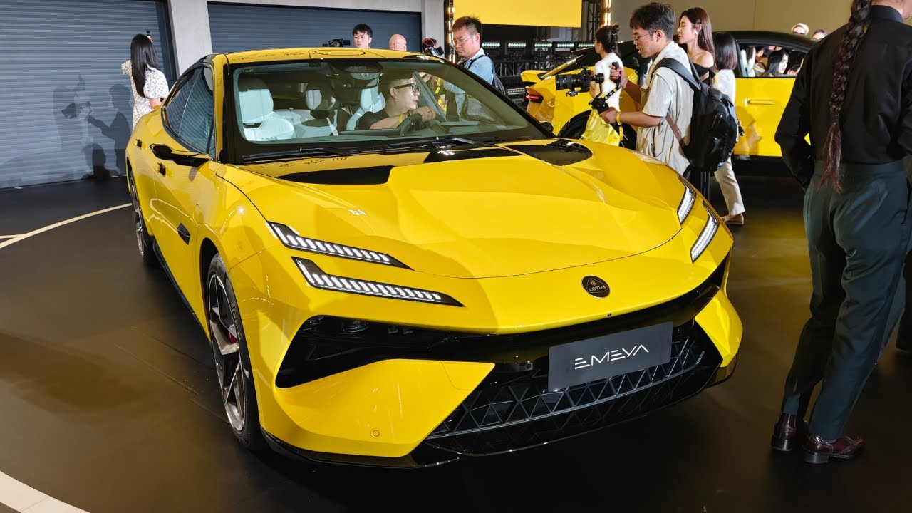 2026 Lotus Emeya Elektro-Coupé mit bis zu 917 PS vorgestellt!