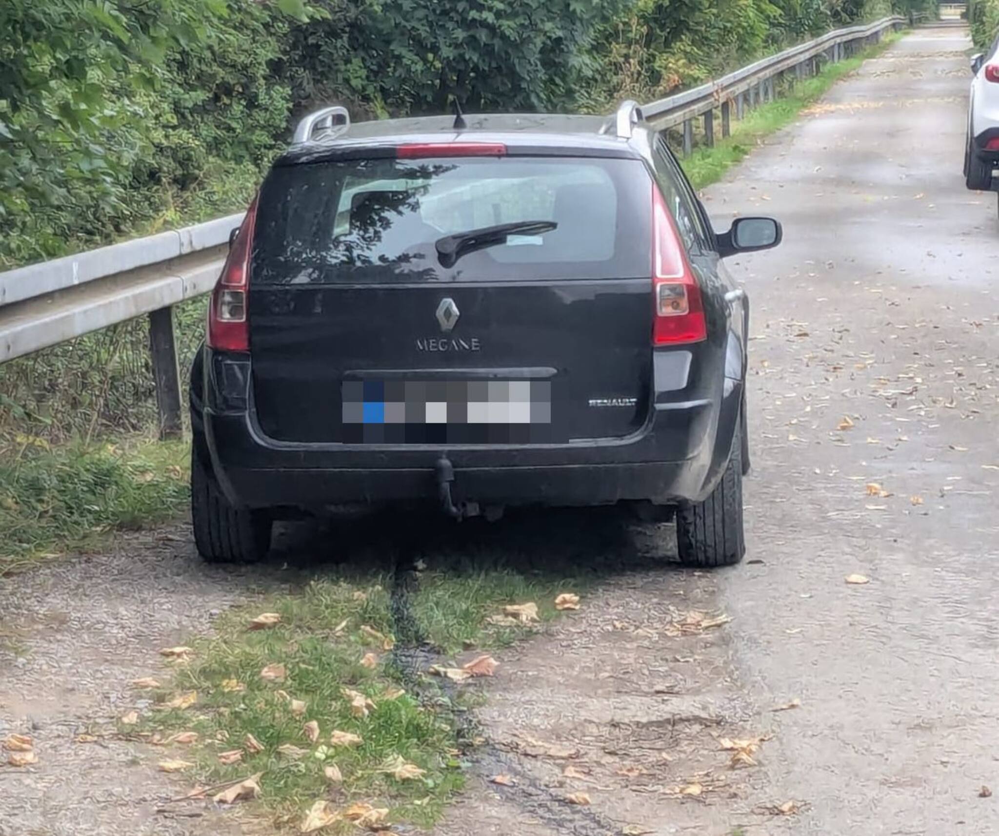 Zwischen Hameln und Hastenbeck: Auto verursacht Hunderte Meter lange Ölspur
